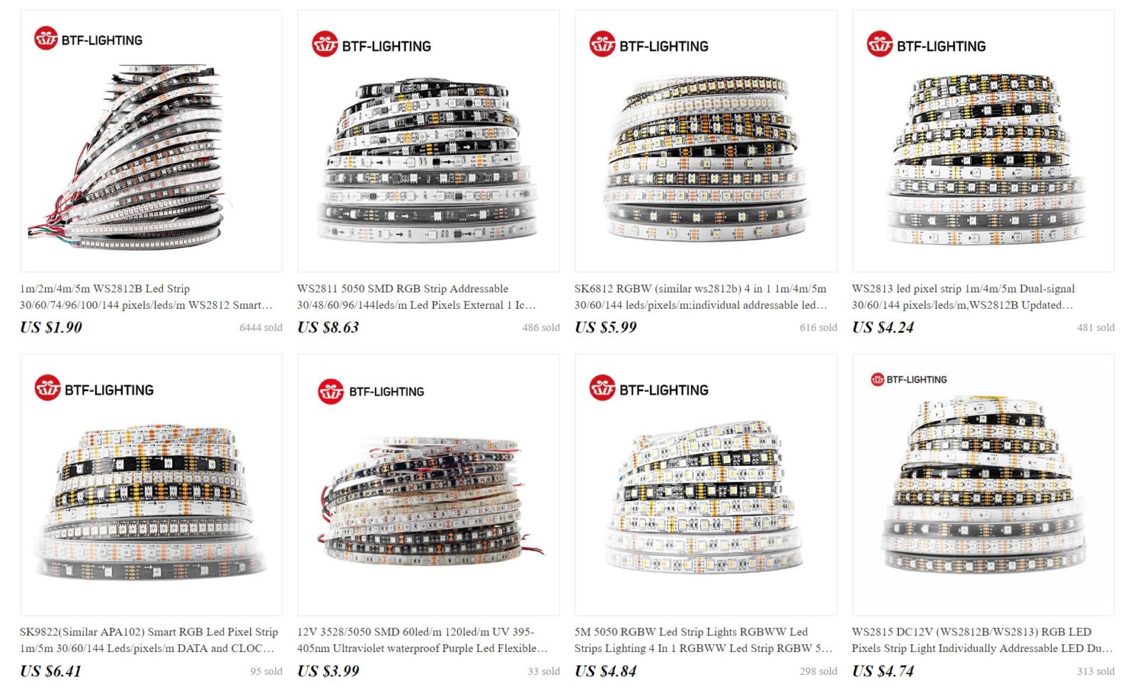 The COMPLETE Guide To Selecting Individually Addressable LED Strips The