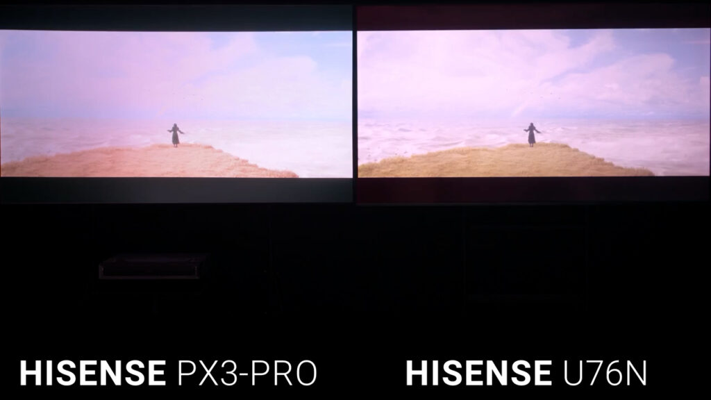 Big Screen Battle! 100″ QLED TV vs Projector vs UST – The Hook Up